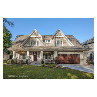 Coastal Aesthetic House in Chicago Suburb - Transitional - Exterior ...