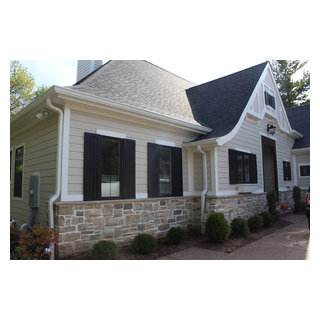 Cobble Stone James Hardie Siding 2 | Olivette, MO - Rustic - Exterior ...