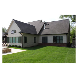 Cobble Stone James Hardie Siding | Ladue, MO - Exterior - St Louis - by ...