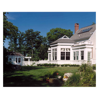 Colonial Home Addition - Traditional - Exterior - Boston - by Luna ...