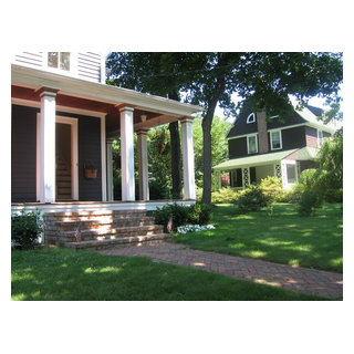 Colonial House Northport New York painted with Cabot's Slate Gray ...