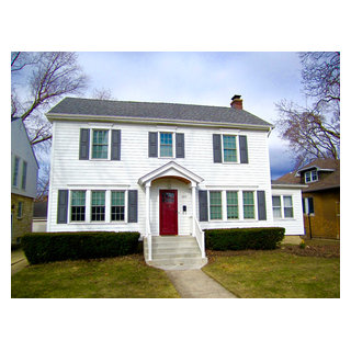 Colonial Style Home - Park Ridge, IL in James Hardie Siding & Trim ...