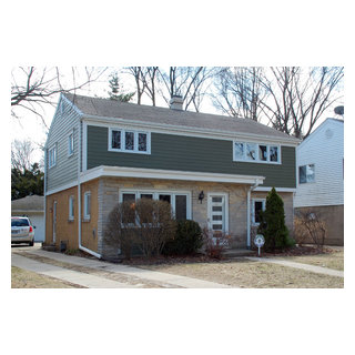 Colonial Style Home Wilmette, IL in James Hardie Siding & Trim ...