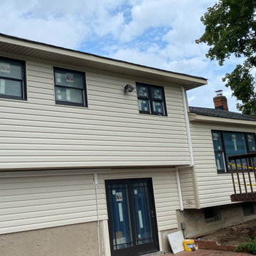 Almond Vinyl Windows Exterior - Photos & Ideas | Houzz