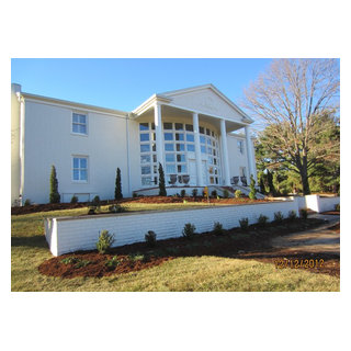 Complete Exterior Renovation and two story addition: 'Southern Colonial ...