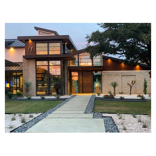 Complete Modern Home Automation - Contemporary - Exterior - Houston ...