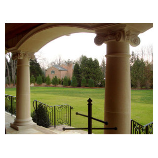 Concrete Columns - Craftsman - Exterior - New York - by Coral Cast ...