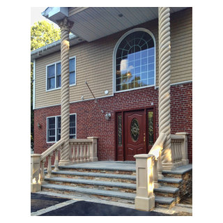 Concrete Columns - Craftsman - Exterior - New York - by Coral Cast ...