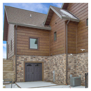 Concrete Log Siding Homes - Rustico - Facciata - Altro - di NextGen ...