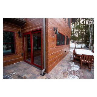 Concrete Log Siding Homes - Exterior - Other - by NextGen Logs | Houzz
