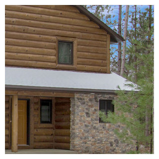 Concrete Log Siding Homes - Exterior - Other - by NextGen Logs | Houzz