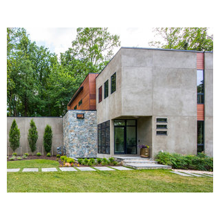 Contemporary Cool (Design + Build) - Contemporary - House Exterior - DC ...