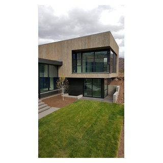 Contemporary Custom Home - Contemporary - Exterior - Denver - by B & H ...