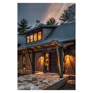 Contemporary Mountain Asheville - Rustic - Exterior - Other - by ...