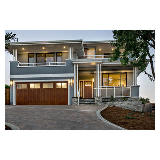 Contemporary Prairie Style Addition + Remodel - Contemporary - House ...