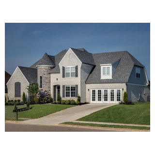 Contemporary Turret Home - Transitional - Exterior - Other - by ...