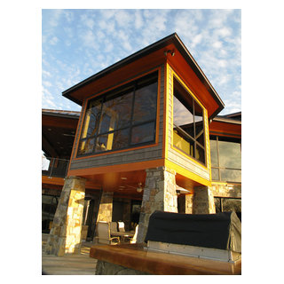 Contemporary Waterfront - Contemporary - Exterior - Indianapolis - by ...