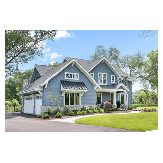 Cooper Woods 2 Story - Craftsman - Exterior - Chicago - by Havlicek ...