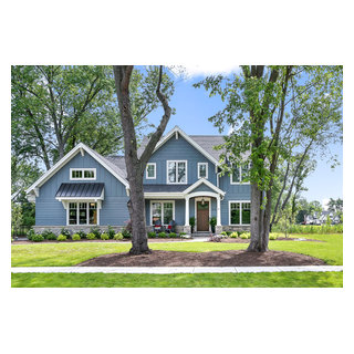 Cooper Woods 2 Story - Craftsman - Exterior - Chicago - by Havlicek ...