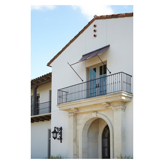 Copper Awning - Mediterranean - Exterior - Houston - by Windstone ...
