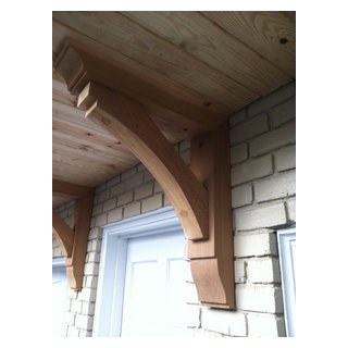 Copper Garage Eyebrow - Traditional - Exterior - Atlanta - by Hall ...