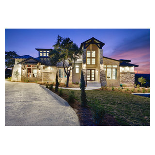 Copper Ridge Model Home - Contemporary - Exterior - Austin - by Weston ...