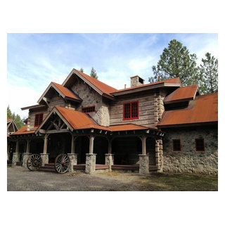 Core-Ten - Rustic - Exterior - Other - by Epic Steel Corp | Houzz