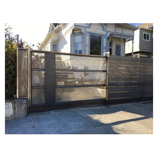Core ten Gates and fence - Victorian - Exterior - San Francisco - by ...