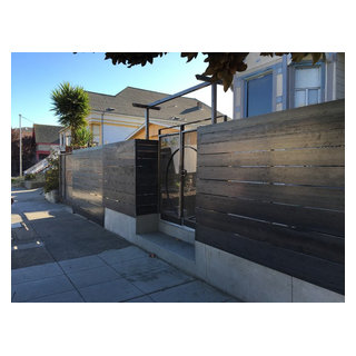 Core ten Gates and fence - Victorian - Exterior - San Francisco - by ...