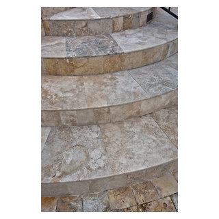 Country Classic Travertine Tiles - Traditional - House Exterior - Other ...