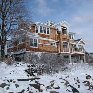 75 Beautiful Exposed Rafter Tails Home Design Ideas & Designs | Houzz AU