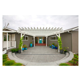 Crest Ranch Remodel - Eklektisch - Häuser - San Diego - von DZN ...