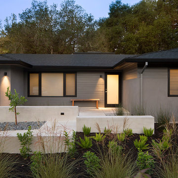 75 Beautiful Render House Exterior Ideas and Designs - January 2022 ...