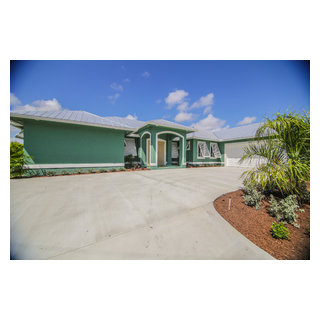 Custom Bermuda Style Home - Tropical - Exterior - Miami - by Paradise ...