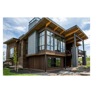 Custom Black Bull Home - Contemporary - Exterior - Other - by Alpenglow ...