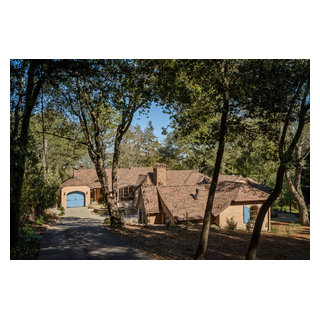 Custom Built Storybook Home in Orinda - Farmhouse - Exterior - San ...