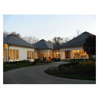 Custom Contemporary Home - Transitional - Exterior - Cincinnati - by ...