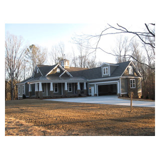 Custom Design 1 - Traditional - House Exterior - Raleigh - by Frazier ...