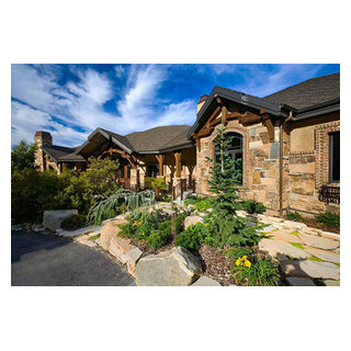 Custom Finishes - Rustic - Exterior - Salt Lake City - by Solis Homes ...