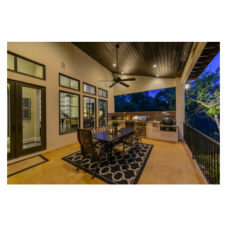 Custom Home | Inverness | San Antonio, Texas - Transitional - Exterior ...