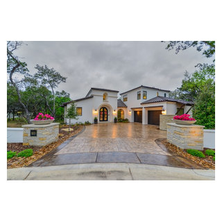Custom Home | Inverness | San Antonio, Texas - Transitional - Exterior ...