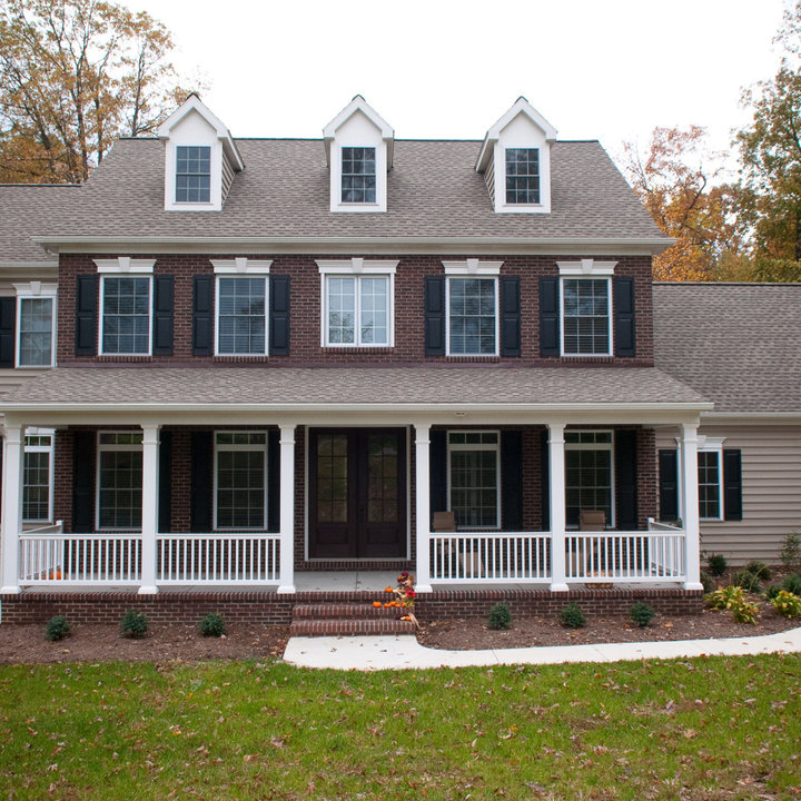 Two Story Colonial Brick Home - Photos & Ideas | Houzz