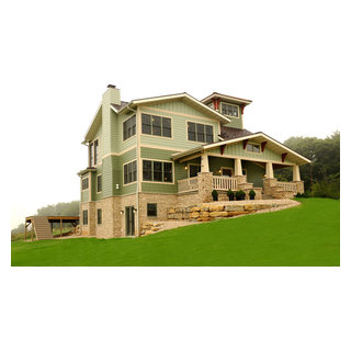 Custom Home with Lookout Tower - Craftsman - Exterior - Other - by User ...