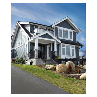 Custom Modern Craftsman New Home Build - Traditional - House Exterior ...