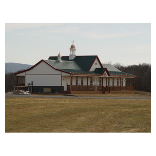 Custom Modular Farm House - Traditional - Exterior - Huntington - by ...