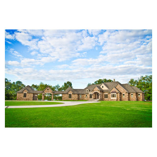 Custom Stamped Concrete - Traditional - House Exterior - Other - by ...