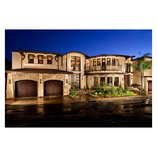 Custom Venetian plaster exterior - Contemporary - Exterior - Orange ...