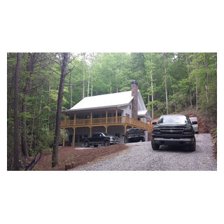 Dahlonega River House - Traditional - Exterior - Atlanta - by Fuller ...