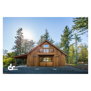 Damascus, Oregon Party Barn - Casa de campo - Fachada - Portland - de ...