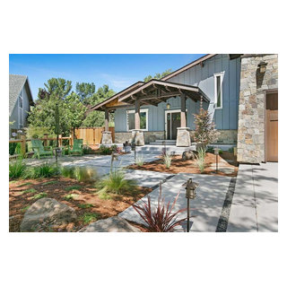 Exterior Renovation includes Glacier Mountain Stone from Montana ...